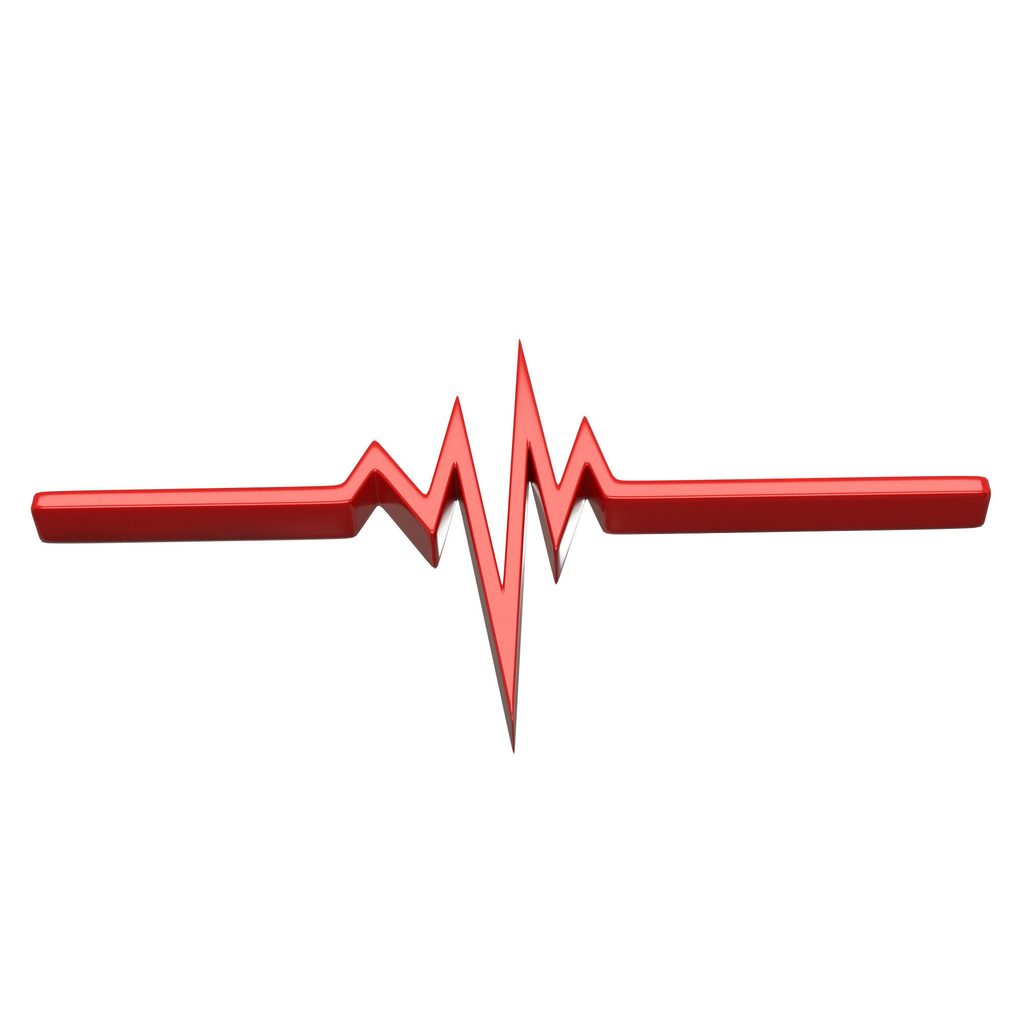 3D model Pulse Symbol VR / AR / low-poly | CGTrader