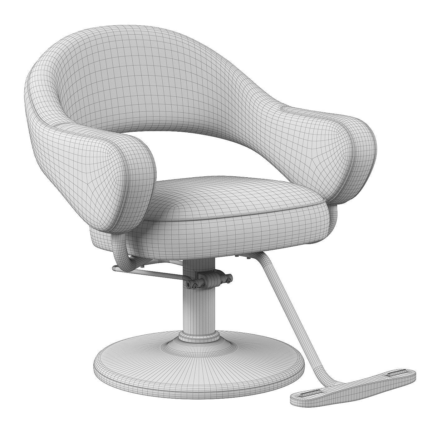 Nagi Styling Chair 3D model | CGTrader