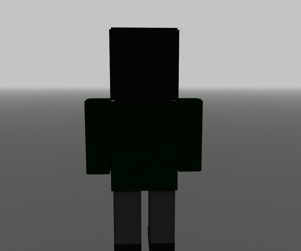 3D model SSKIN minecraft character with beard VR / AR / low-poly | CGTrader