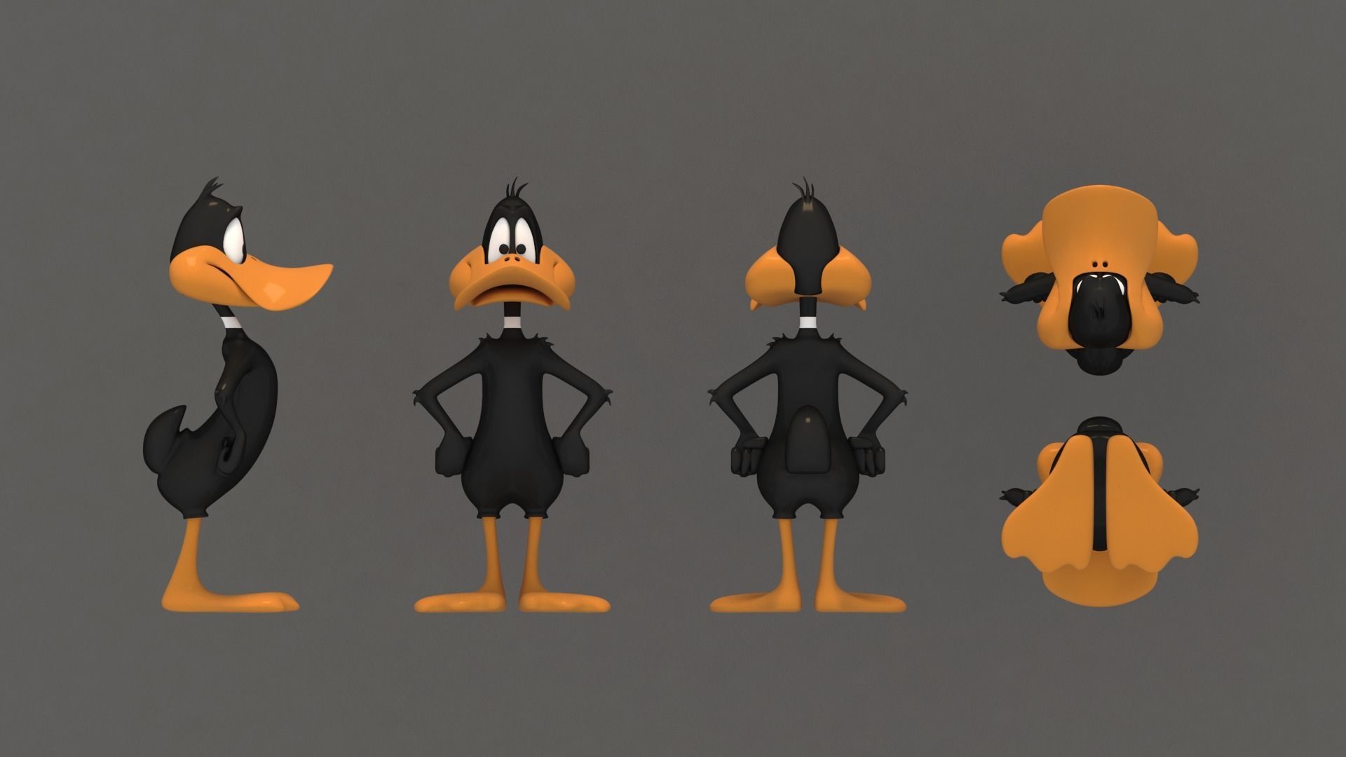 Daffy Duck 3D model | CGTrader