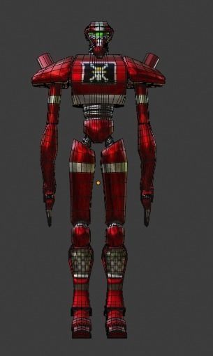 3D model low poly robot for game VR / AR / low-poly | CGTrader