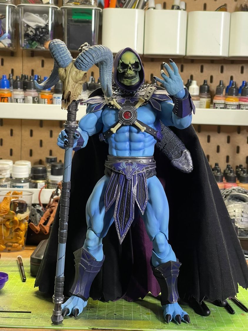 SKELETOR skull with hood 3D model 3D printable | CGTrader