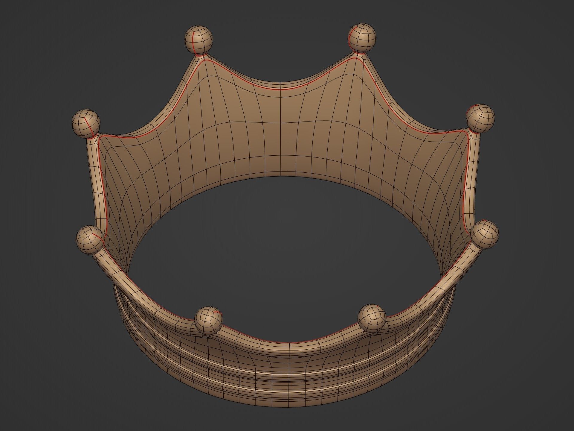 3D model Royal Crown VR / AR / low-poly | CGTrader