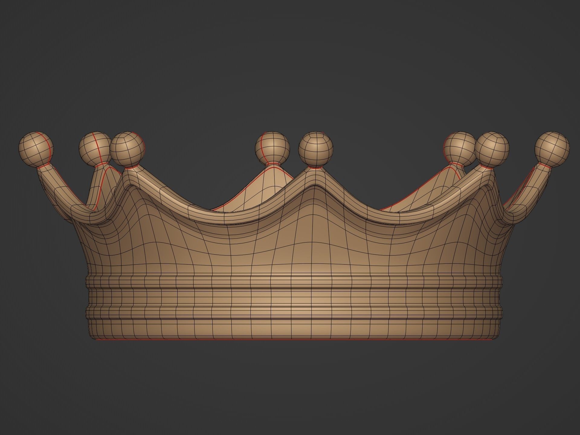 3D model Royal Crown VR / AR / low-poly | CGTrader