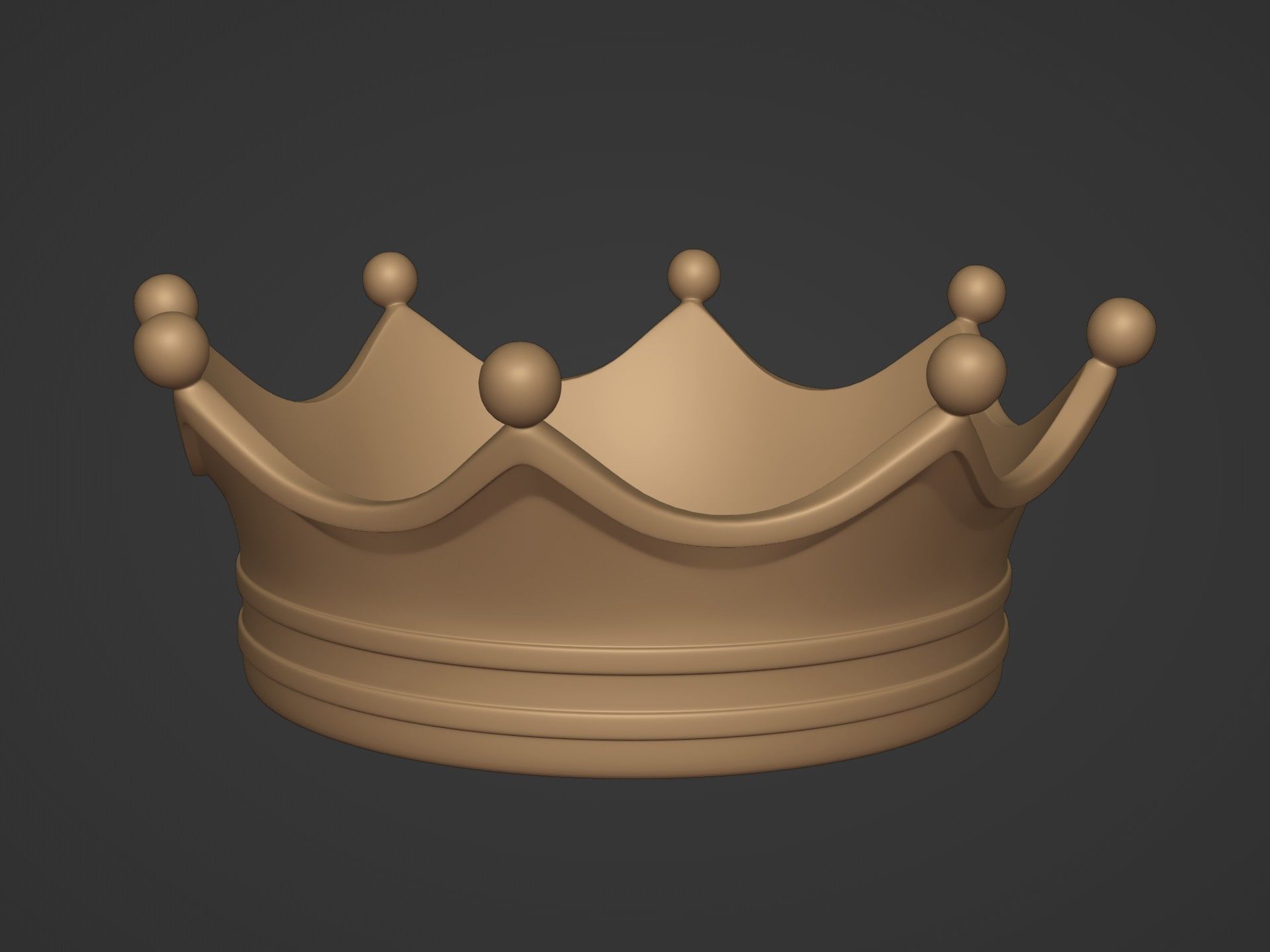 3D model Royal Crown VR / AR / low-poly | CGTrader