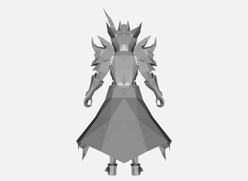 3D model Wizard Character VR / AR / low-poly | CGTrader