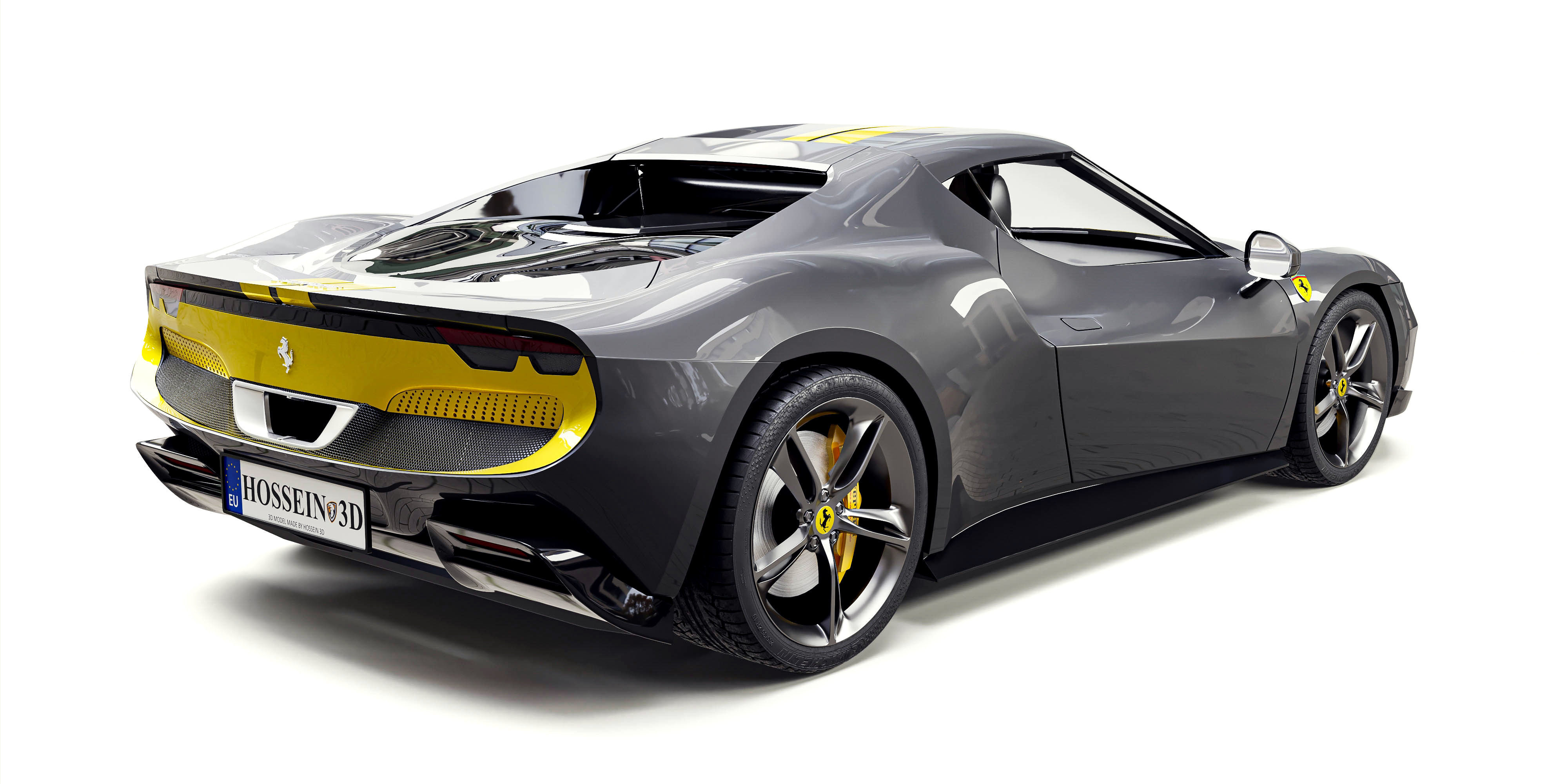 Ferrari 296 GTB 2022 3D model | CGTrader