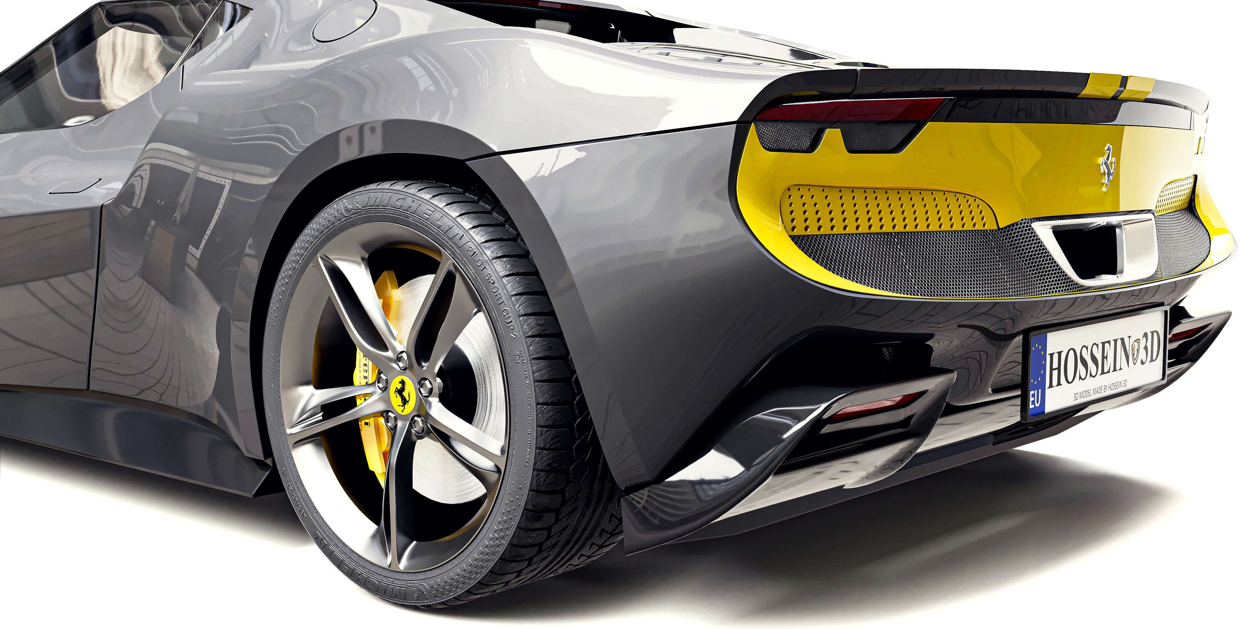 Ferrari 296 GTB 2022 3D model | CGTrader