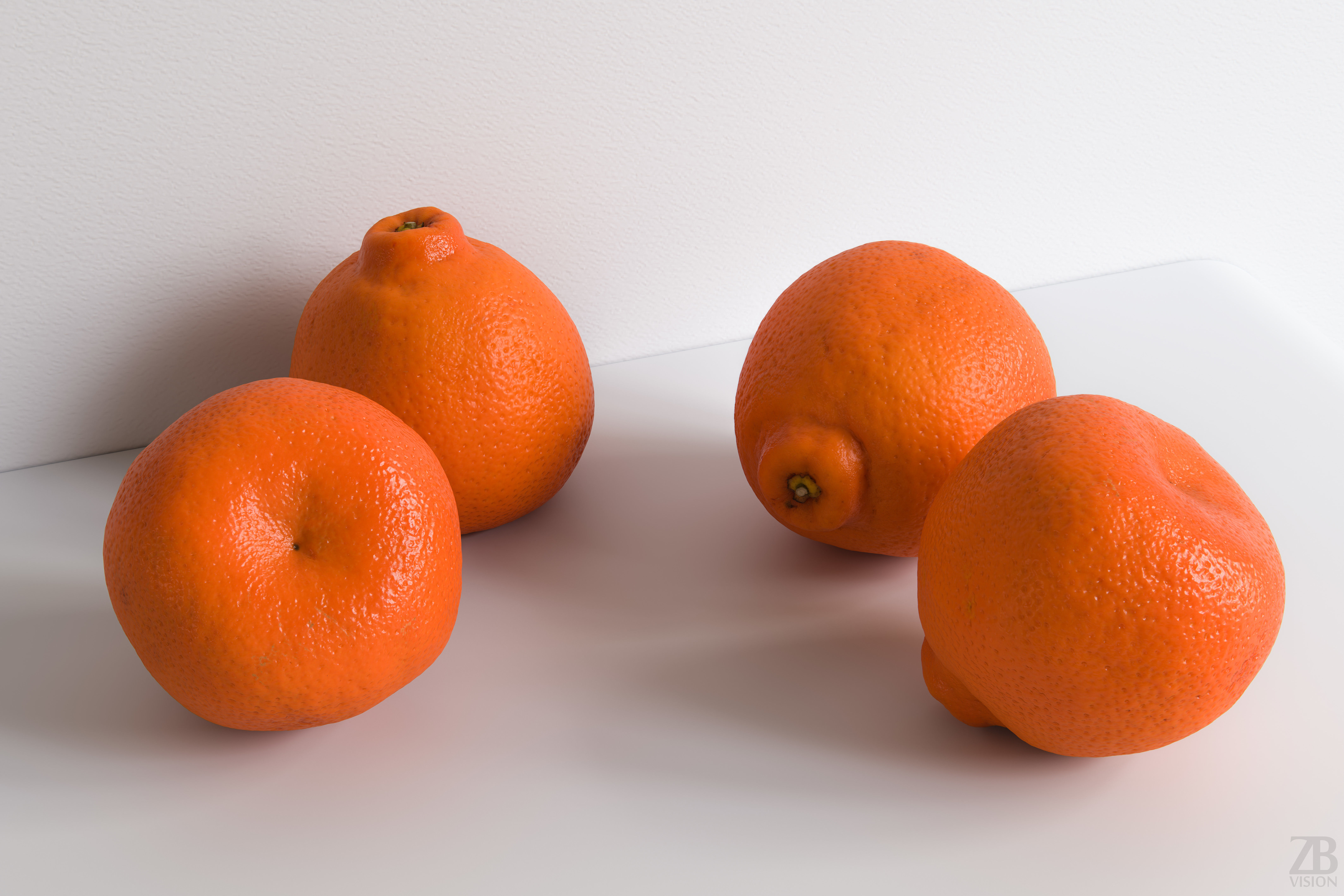 Tangelo 3D model | CGTrader