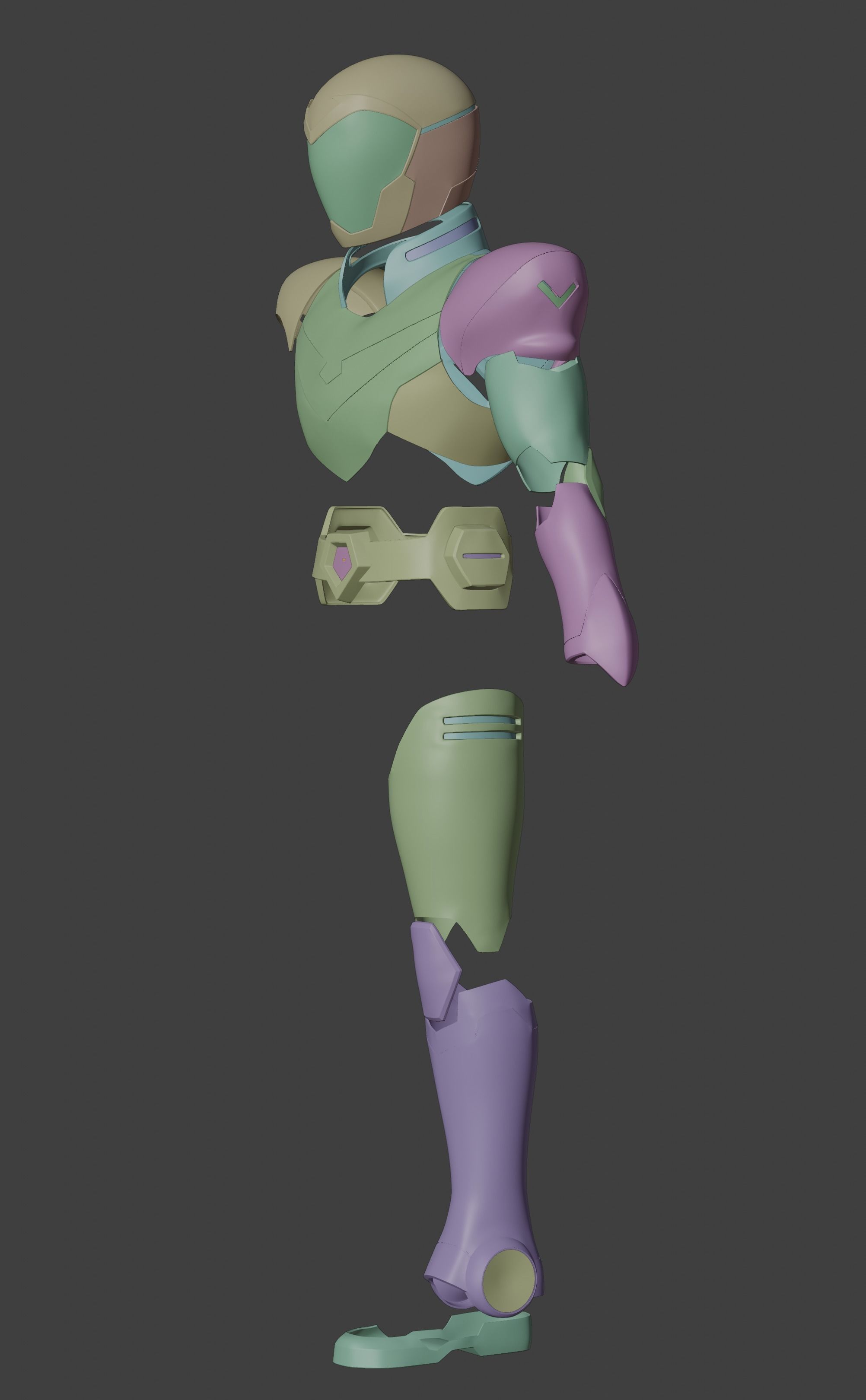 Voltron Paladin Full Armor 3D model 3D printable | CGTrader