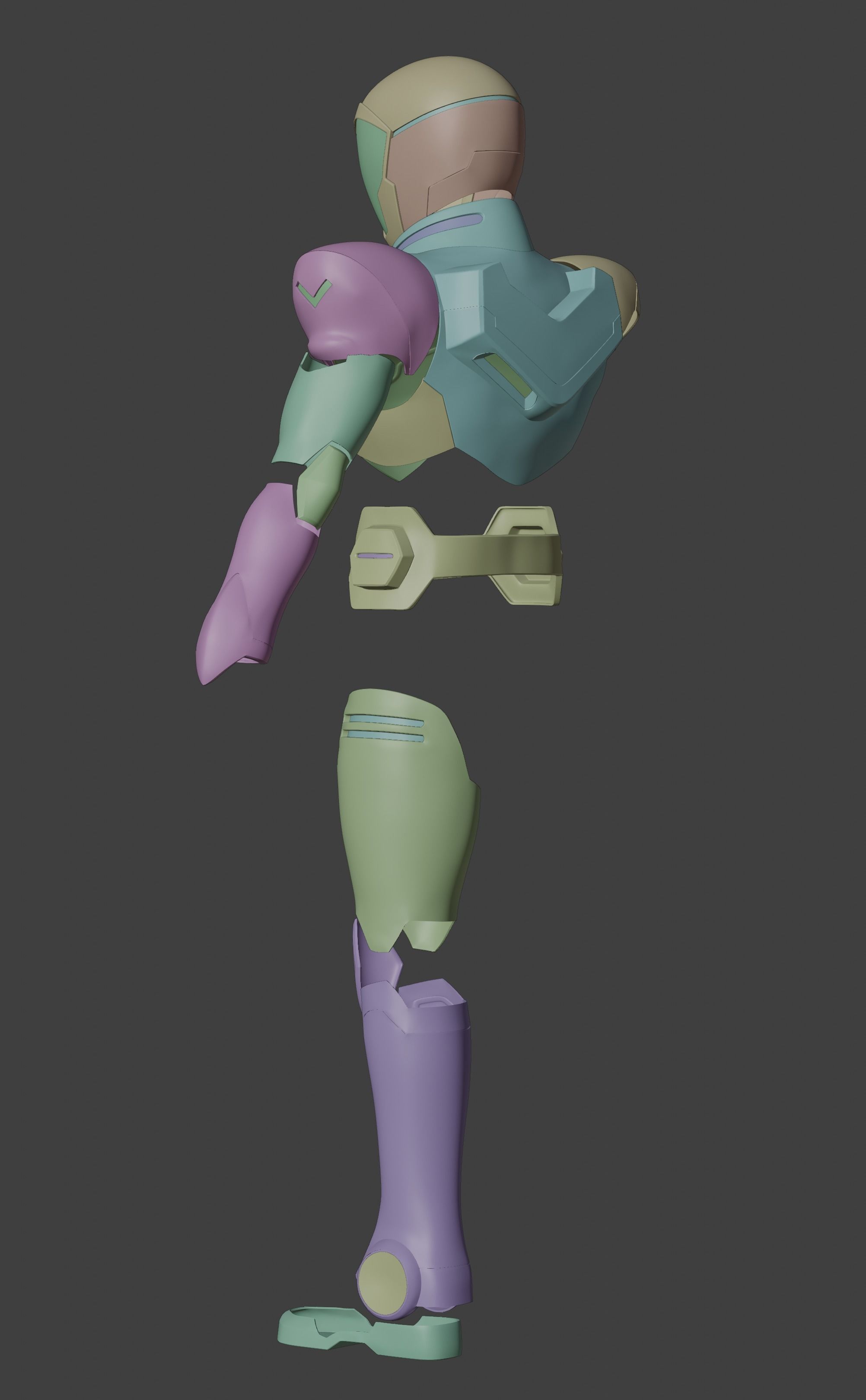 Voltron Paladin Full Armor 3D model 3D printable | CGTrader