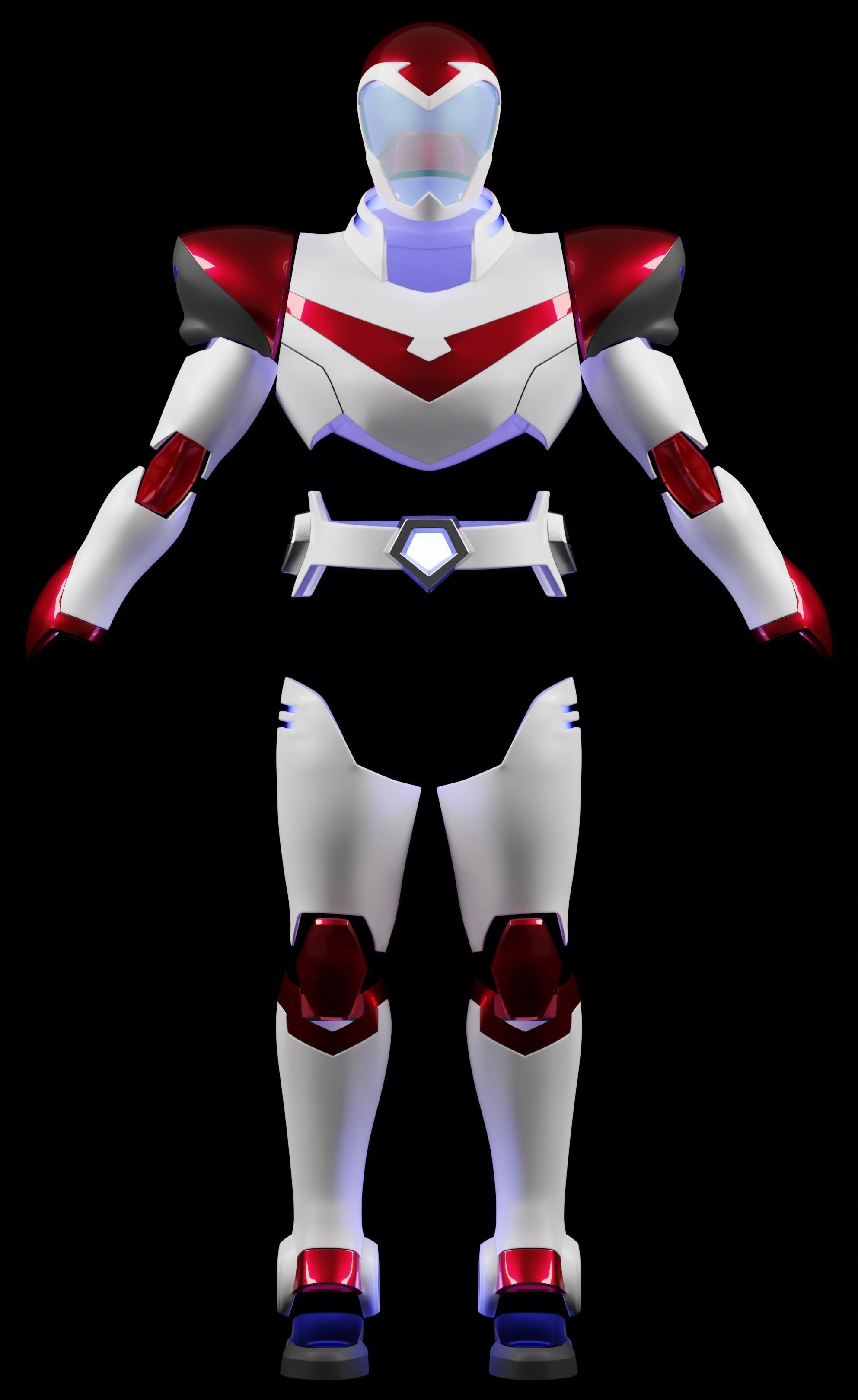 Voltron Paladin Full Armor 3D model 3D printable | CGTrader