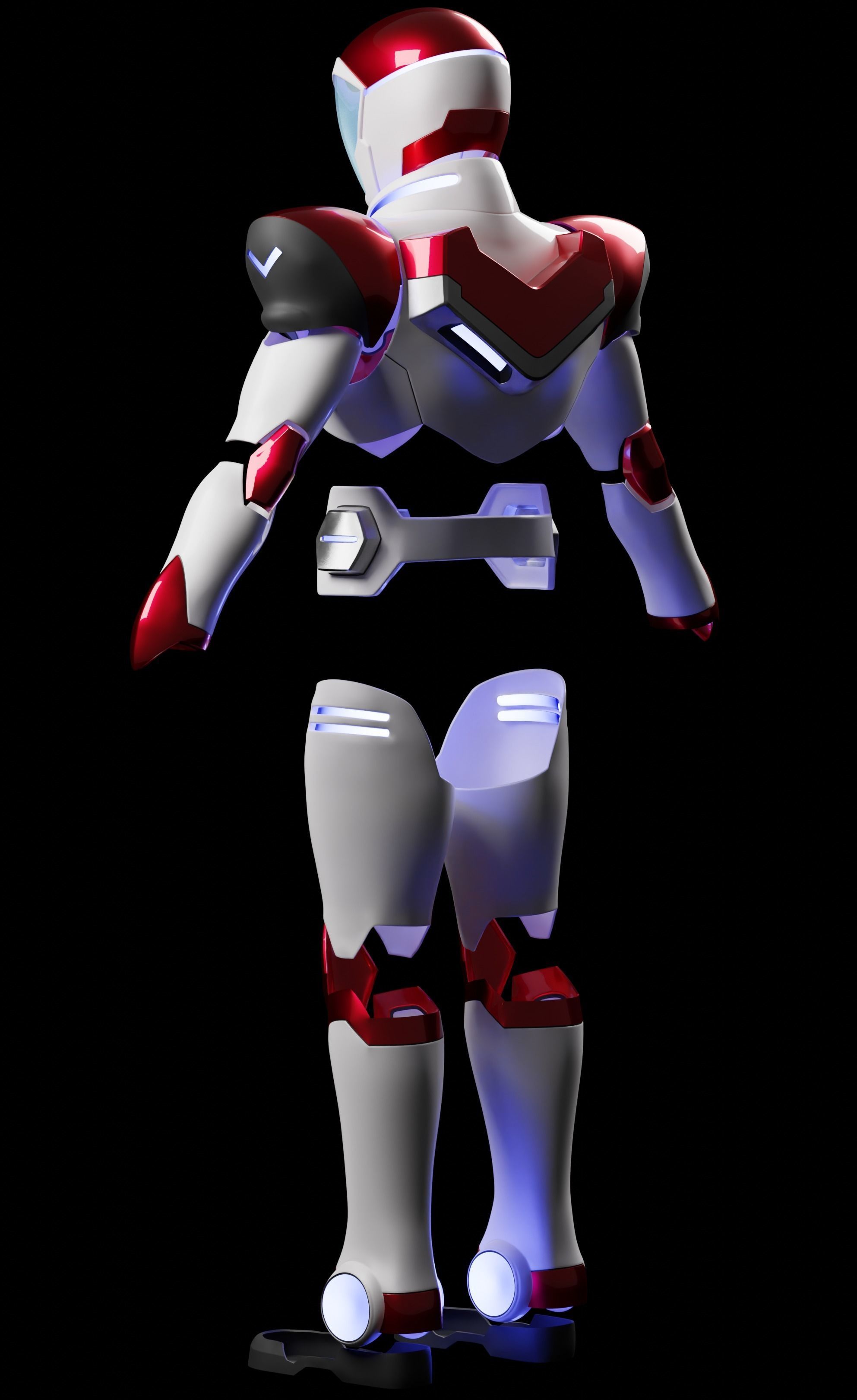 Voltron Paladin Full Armor 3D model 3D printable | CGTrader