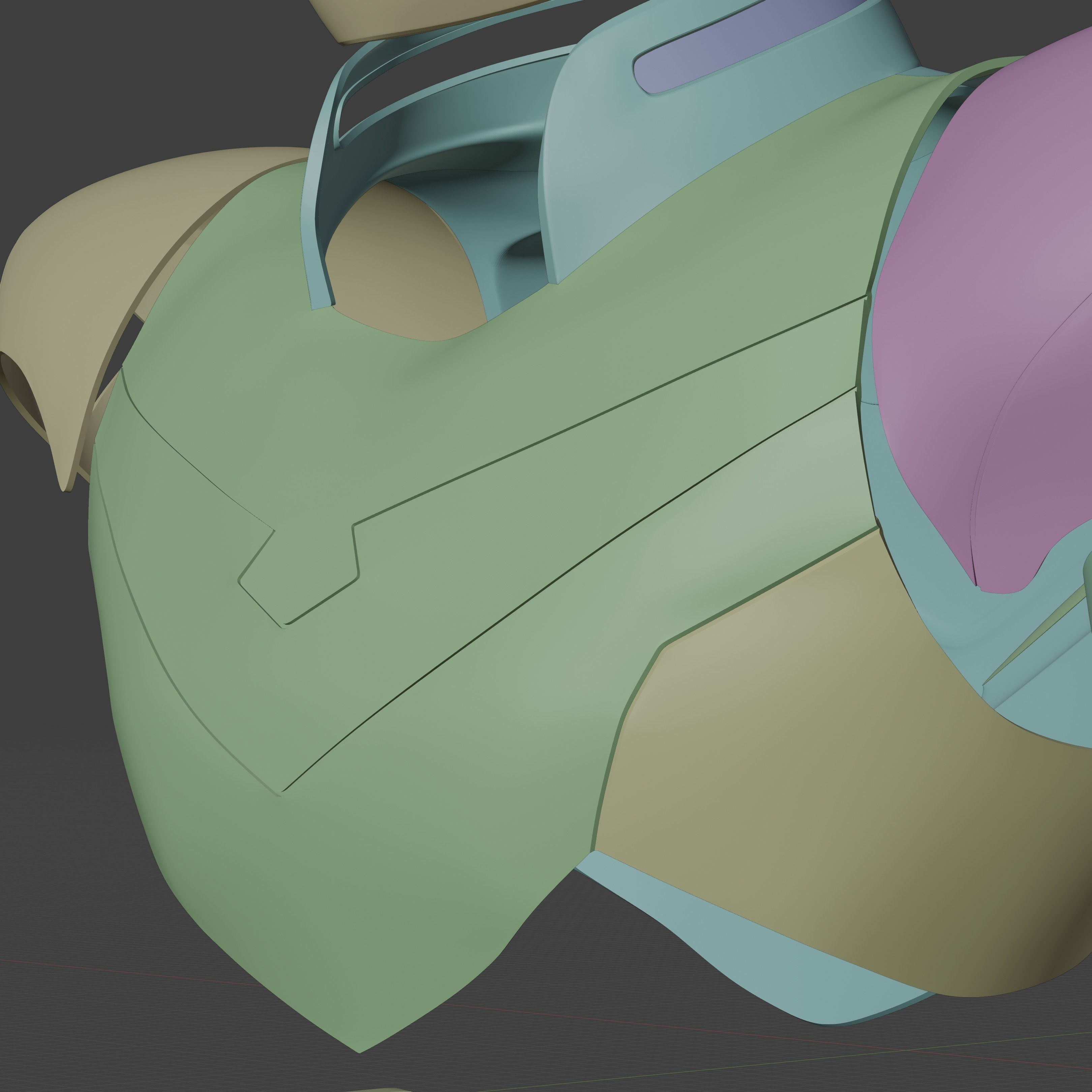 Voltron Paladin Full Armor 3D model 3D printable | CGTrader