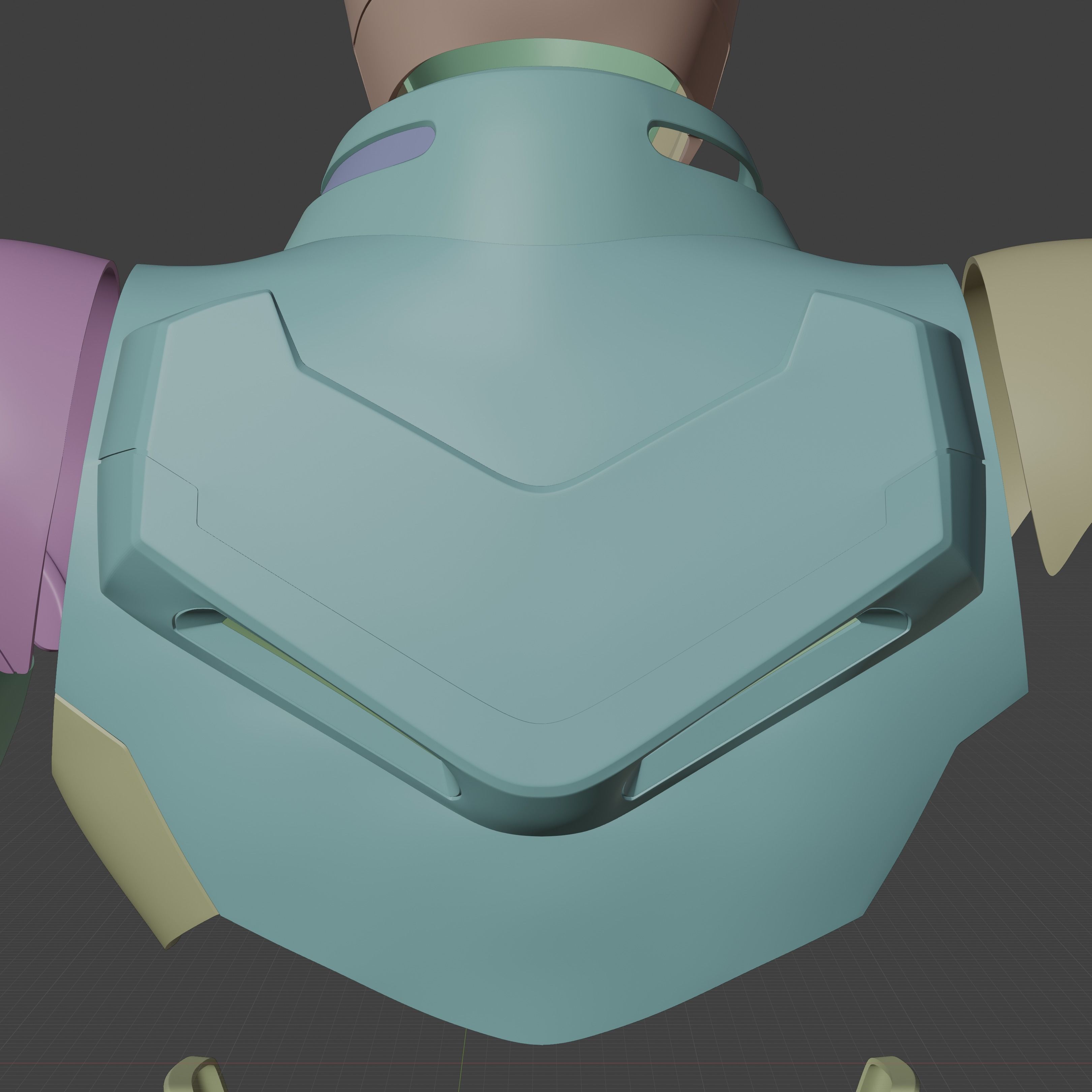 Voltron Paladin Full Armor 3D model 3D printable | CGTrader