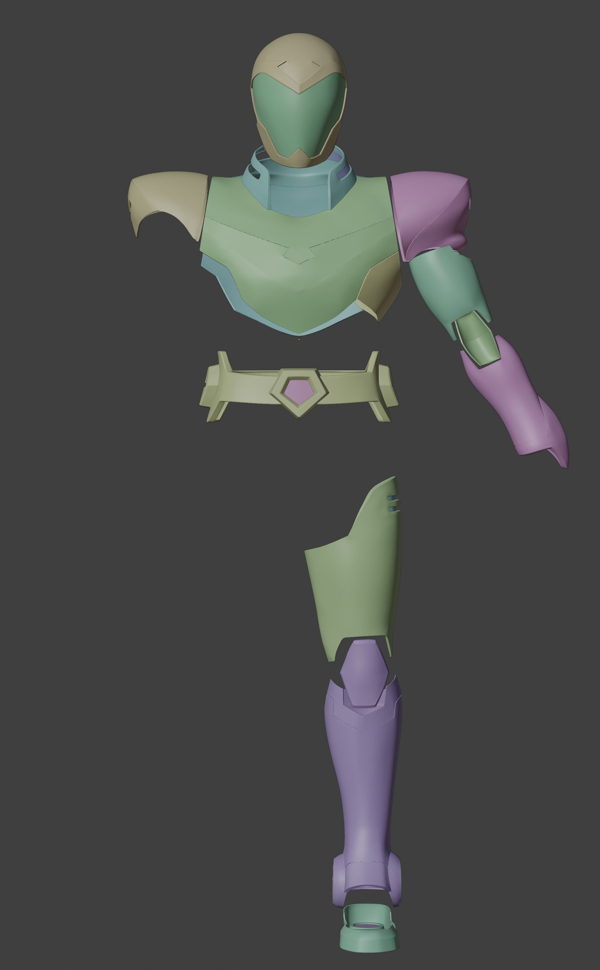 Voltron Paladin Full Armor 3D model 3D printable | CGTrader