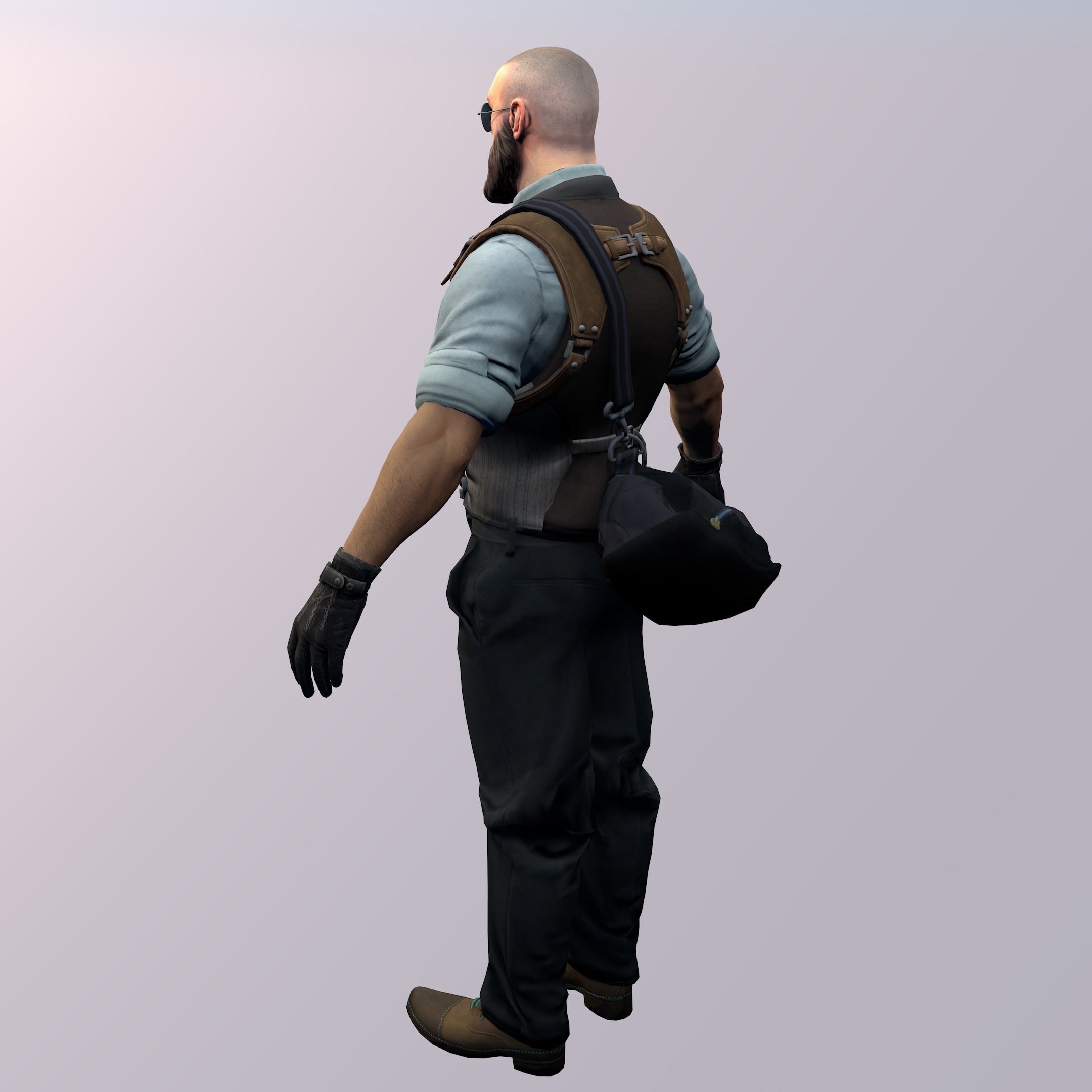 Agent from the game CSGO Tiny Kev Professional 3D model | CGTrader