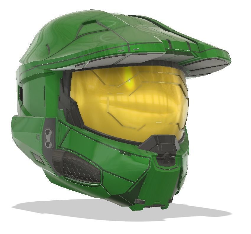 Halo Inspired Mk VI Helmet - 3D MODEL STL 3D model 3D printable | CGTrader