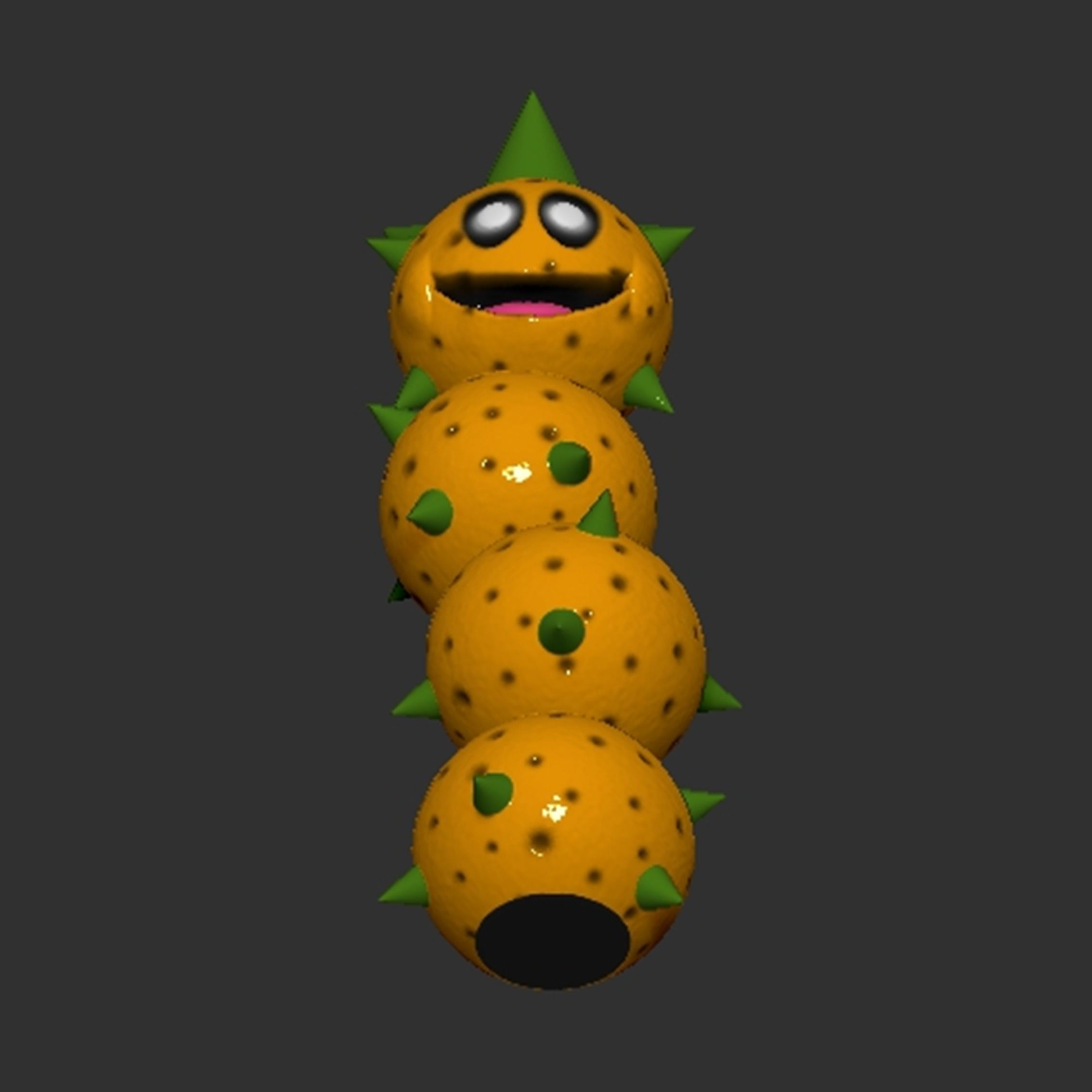 Pokey Mario Enemy 3D model 3D printable | CGTrader