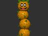 Pokey Mario Enemy 3D model 3D printable | CGTrader