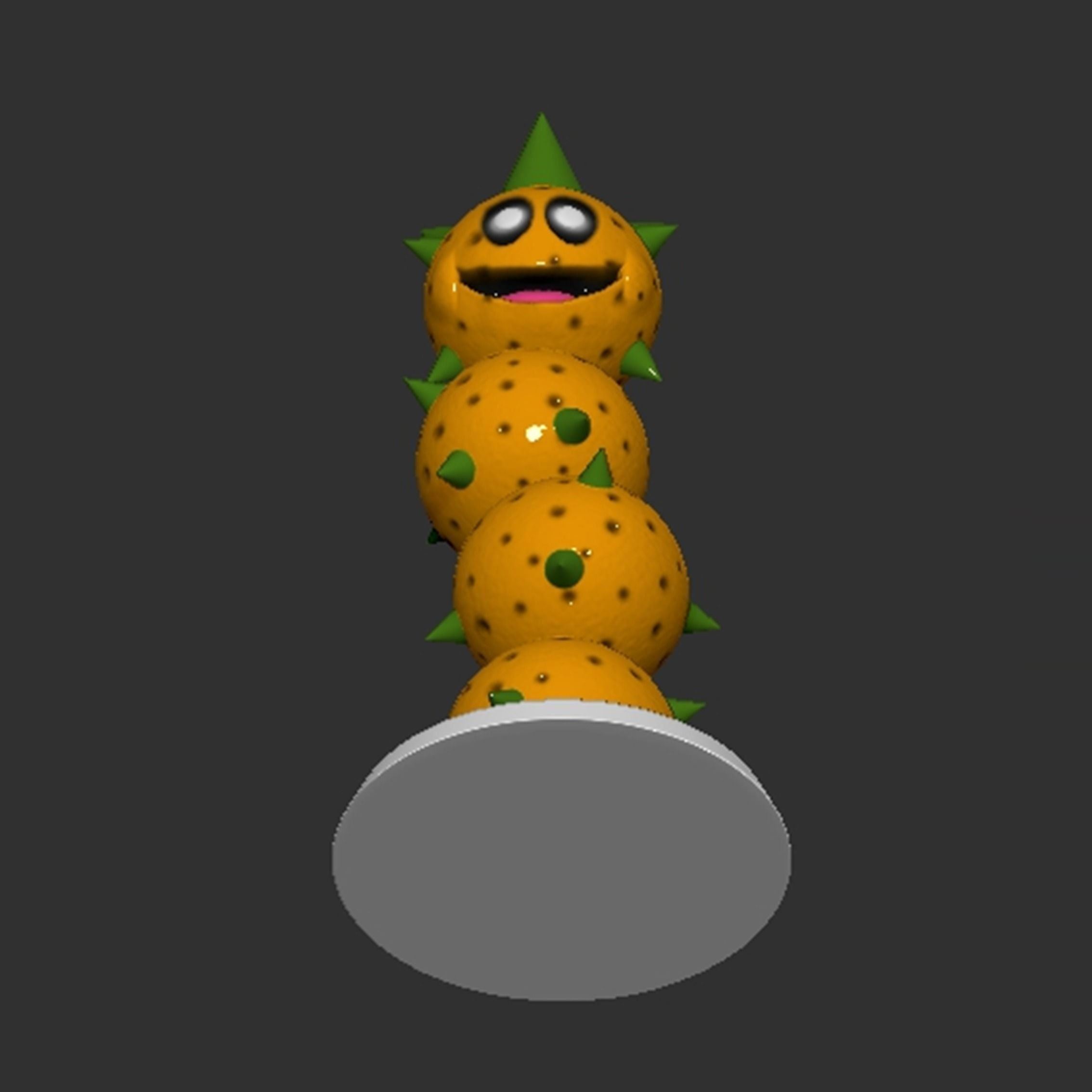 Pokey Mario Enemy Based 3D model 3D printable | CGTrader