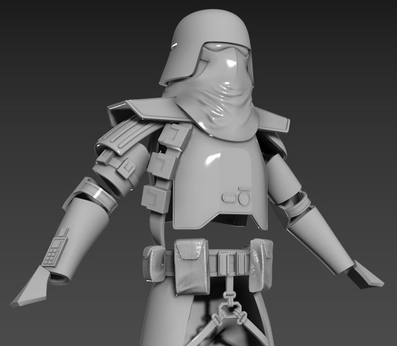 Galactic Marine Full Size Armor Props 3d printing STL files 3D model 3D ...