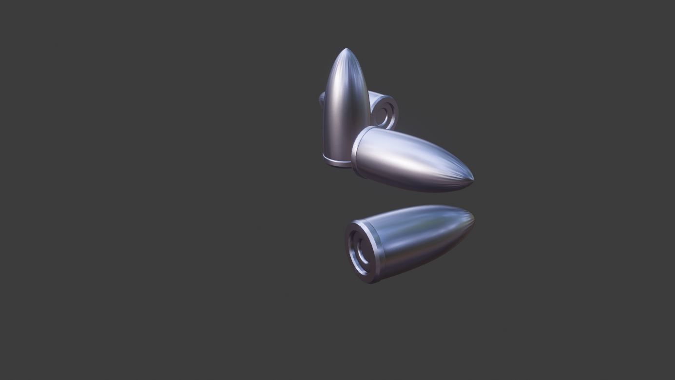 Mechanical Gun Bullets 3D model 3D model | CGTrader