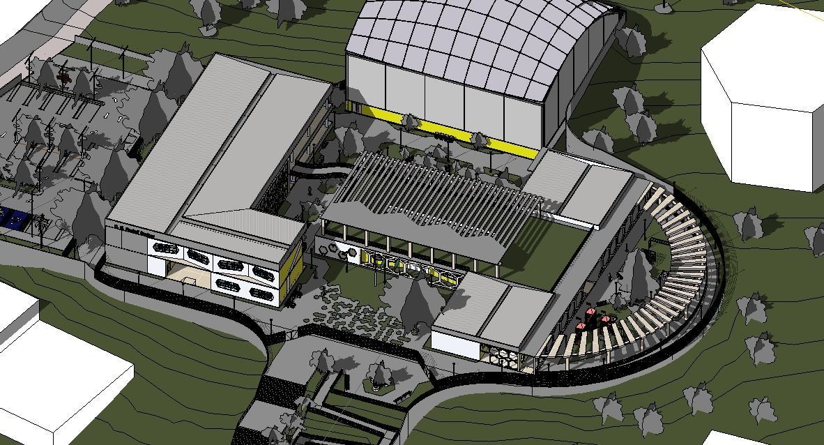 School and Kindergarten compelete revit project 3D model | CGTrader