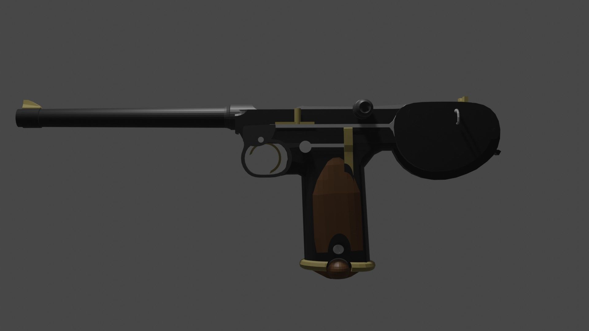 3D model C93 Pistol -Rigged VR / AR / low-poly | CGTrader