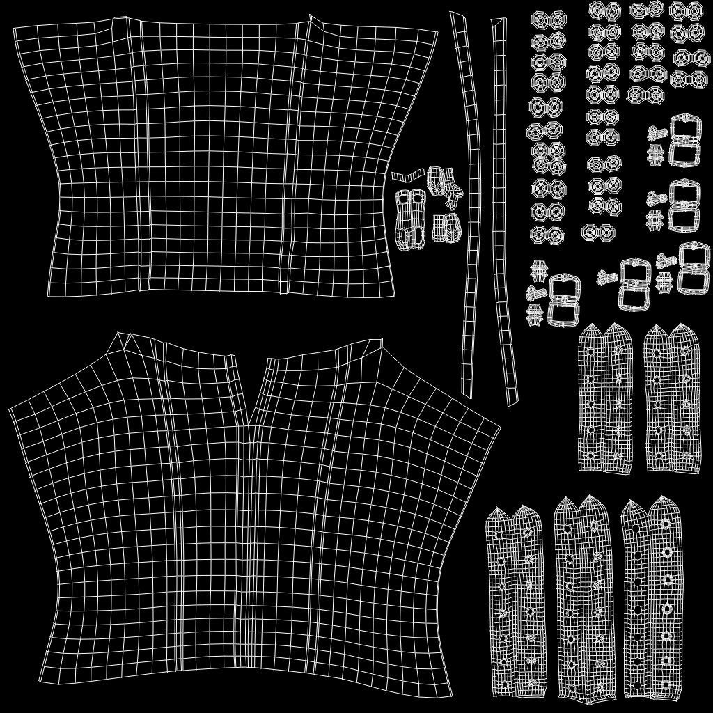 3D model Leather Tank with Straps and Buckles VR / AR / low-poly | CGTrader