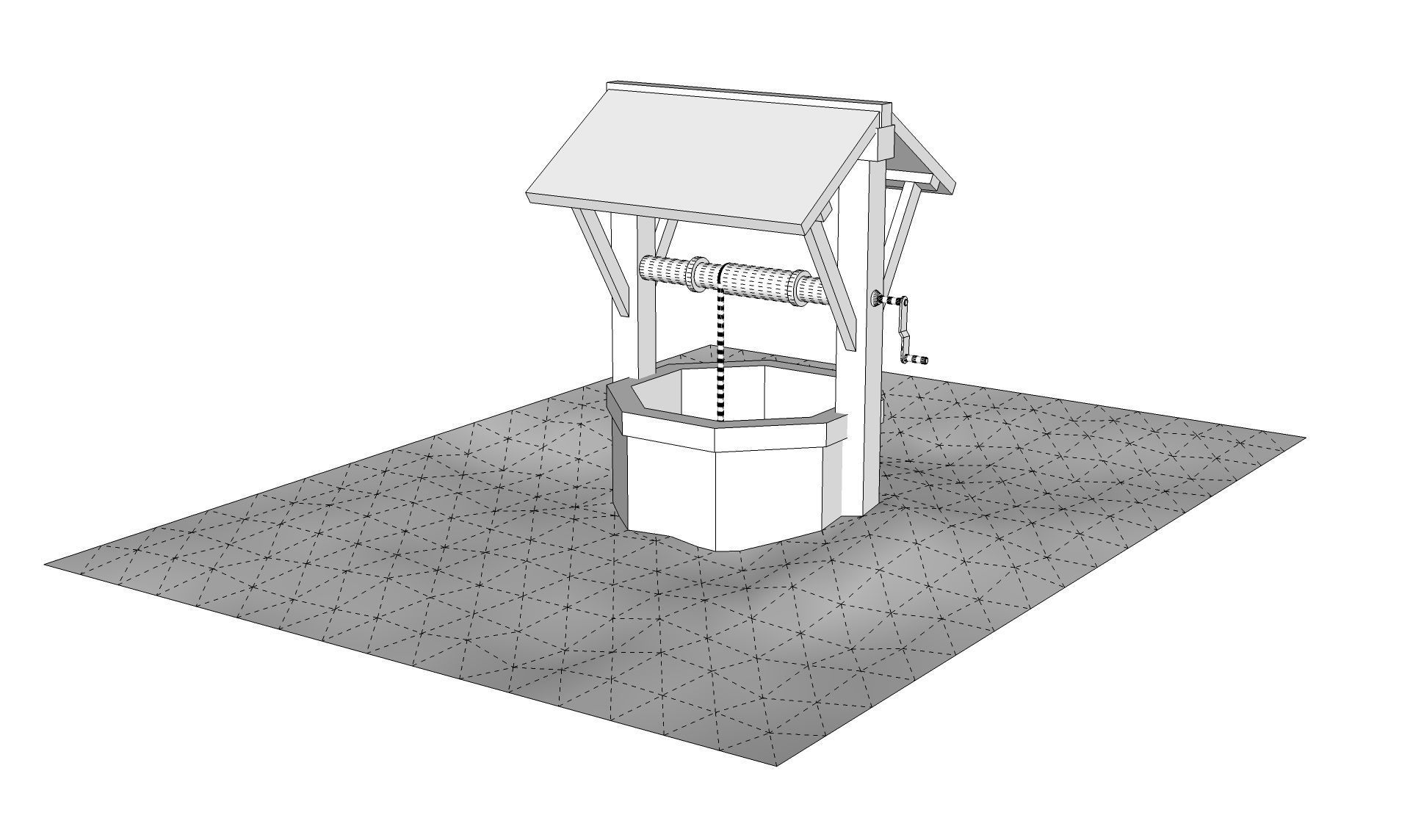 Water Well 3D model | CGTrader