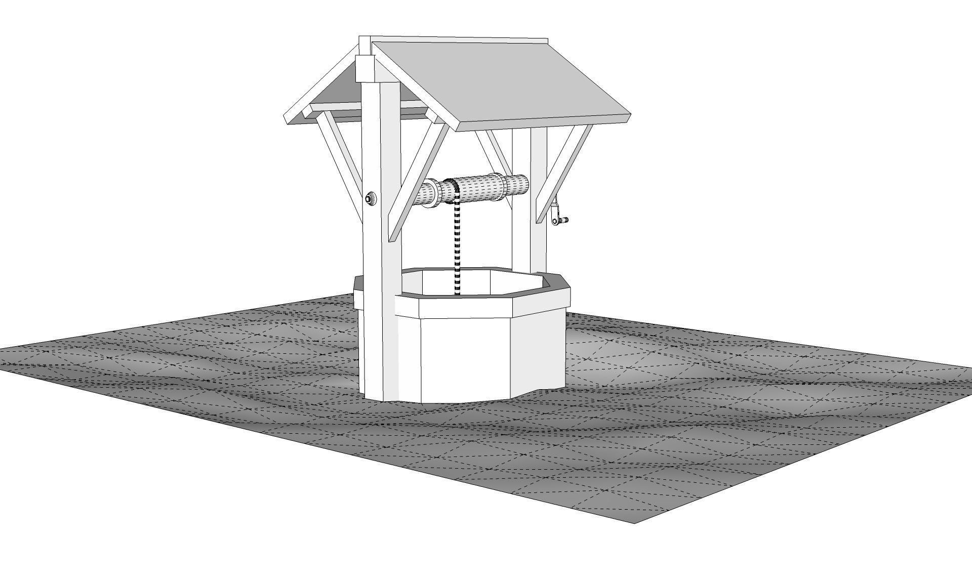 Water Well 3D model | CGTrader