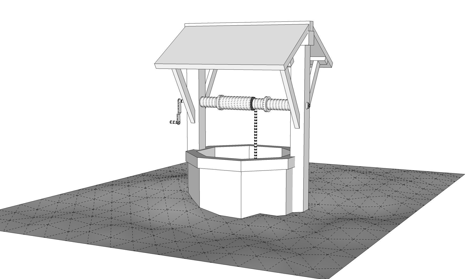 Water Well 3D model | CGTrader