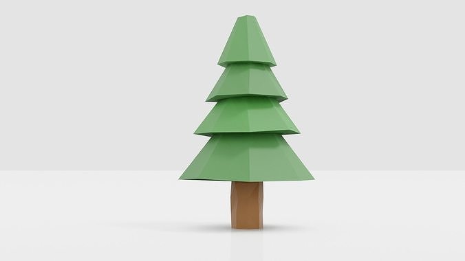 Pine Tree free VR / AR / low-poly 3D model | CGTrader