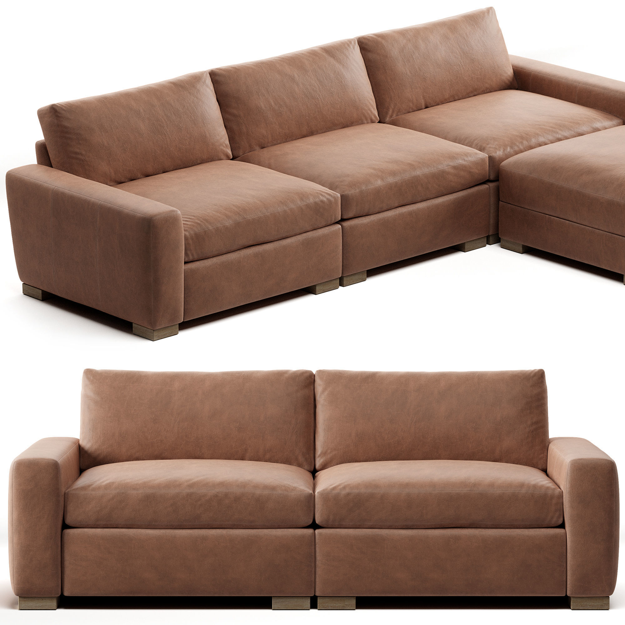 RH Maxwell Sofa 3D model | CGTrader