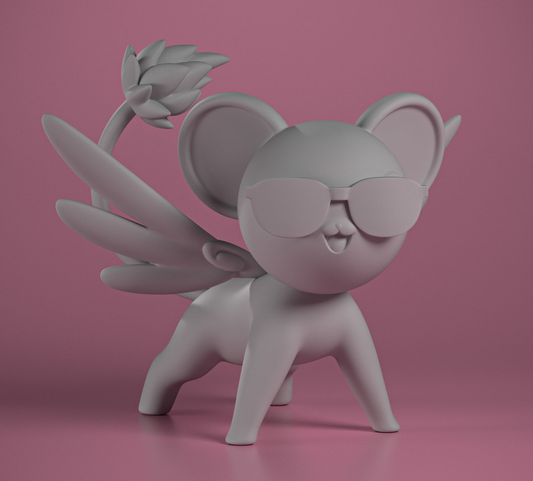 Kero - Sakura Card Captor 3D model 3D printable | CGTrader
