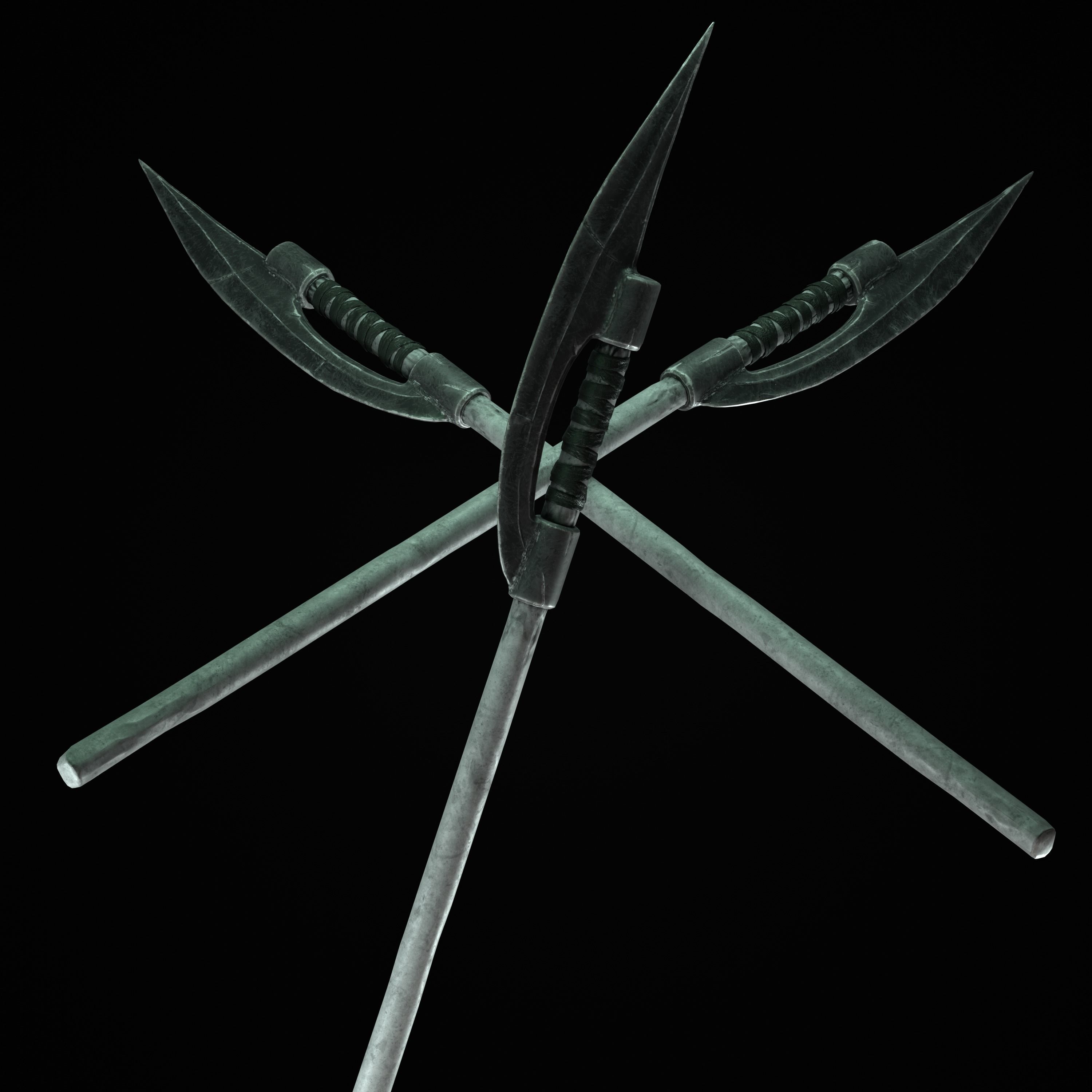 3D model Nata-Naginata Mark III VR / AR / low-poly | CGTrader