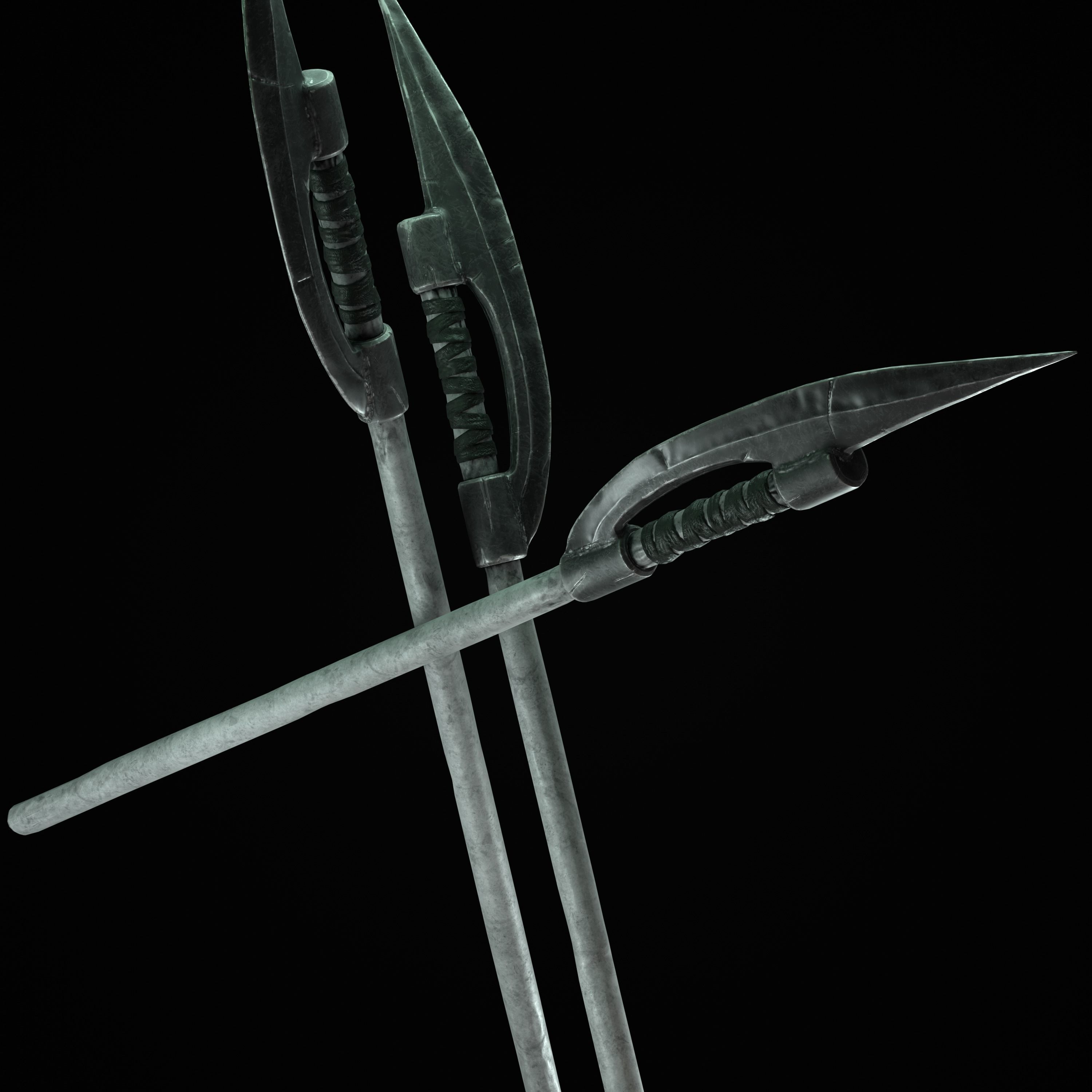 3D model Nata-Naginata Mark III VR / AR / low-poly | CGTrader