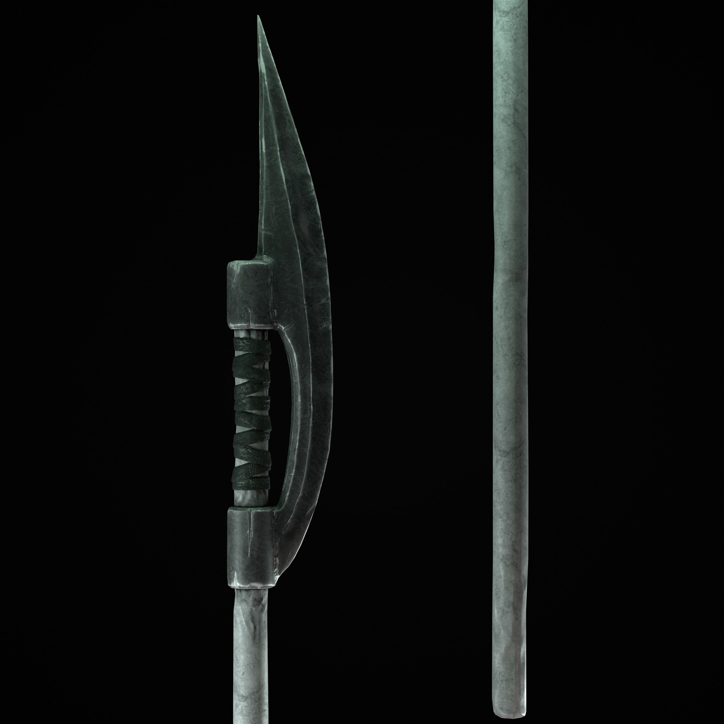 3D model Nata-Naginata Mark III VR / AR / low-poly | CGTrader