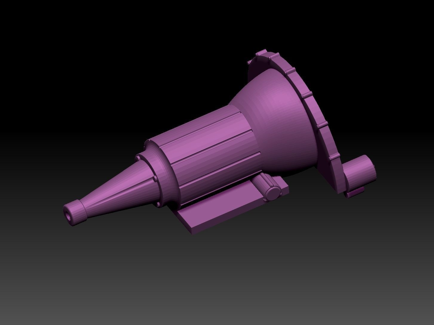 1-24 scale engine 3D model 3D printable | CGTrader