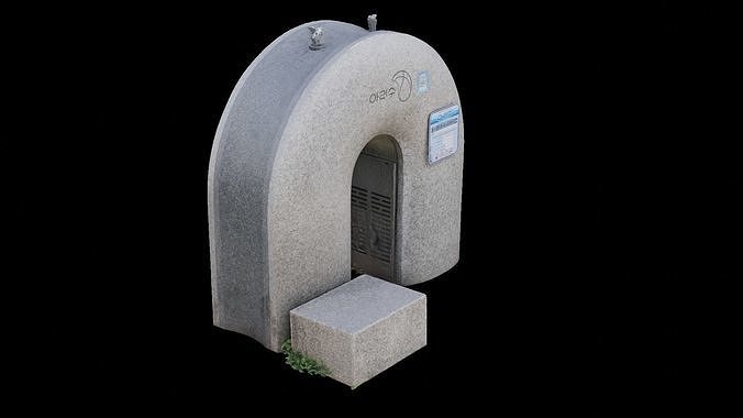 Water Station 3D model | CGTrader
