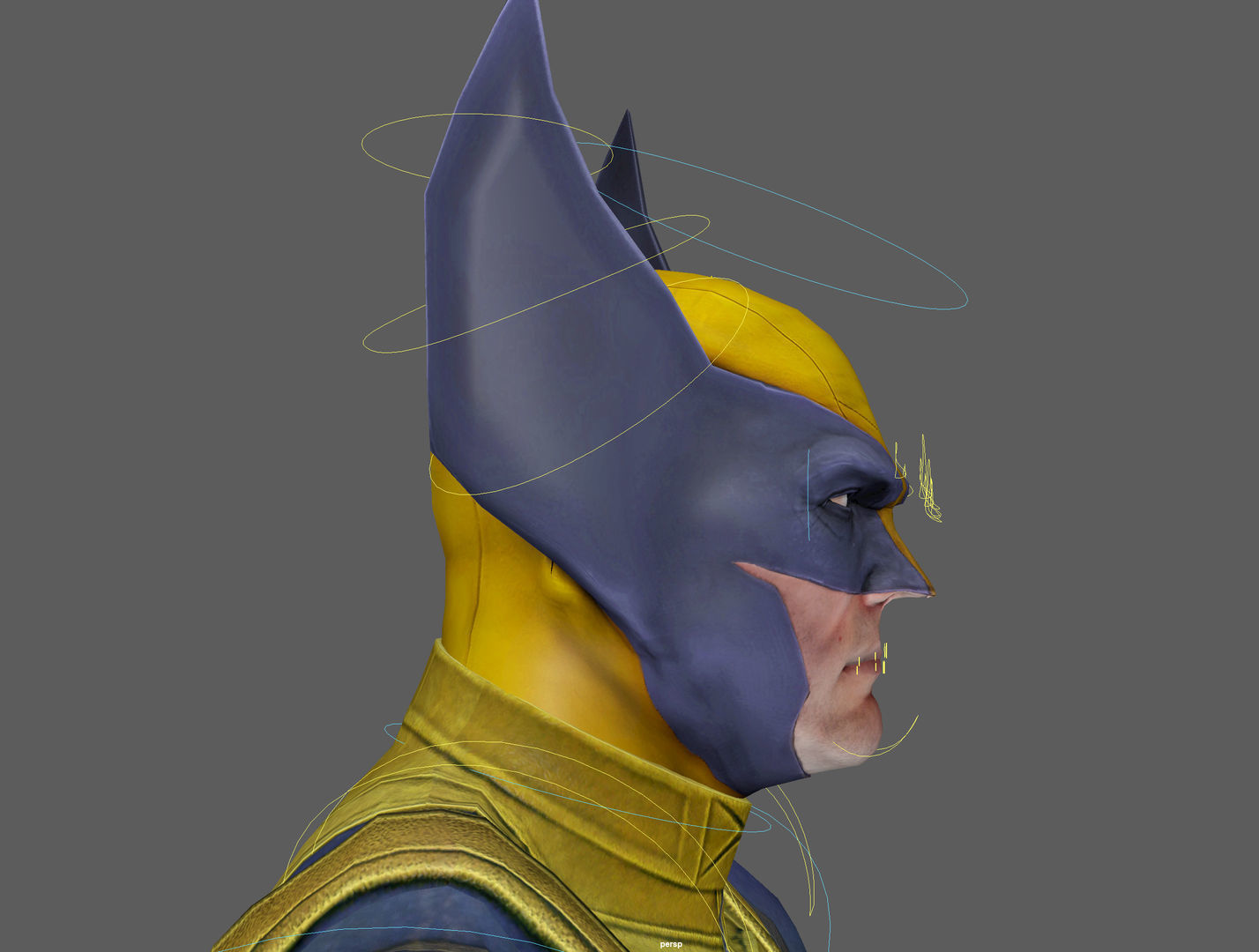 Wolverine Rig 3D model rigged | CGTrader