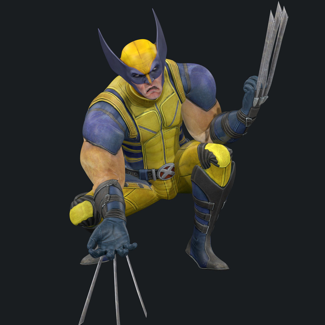 Wolverine Rig 3D model rigged | CGTrader
