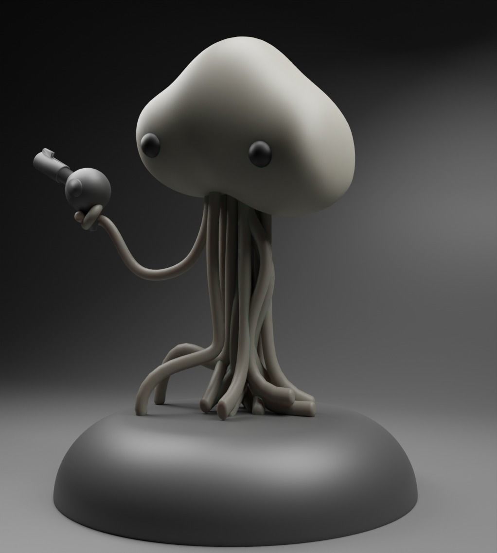 Alien Metal Slug 3D model 3D printable | CGTrader
