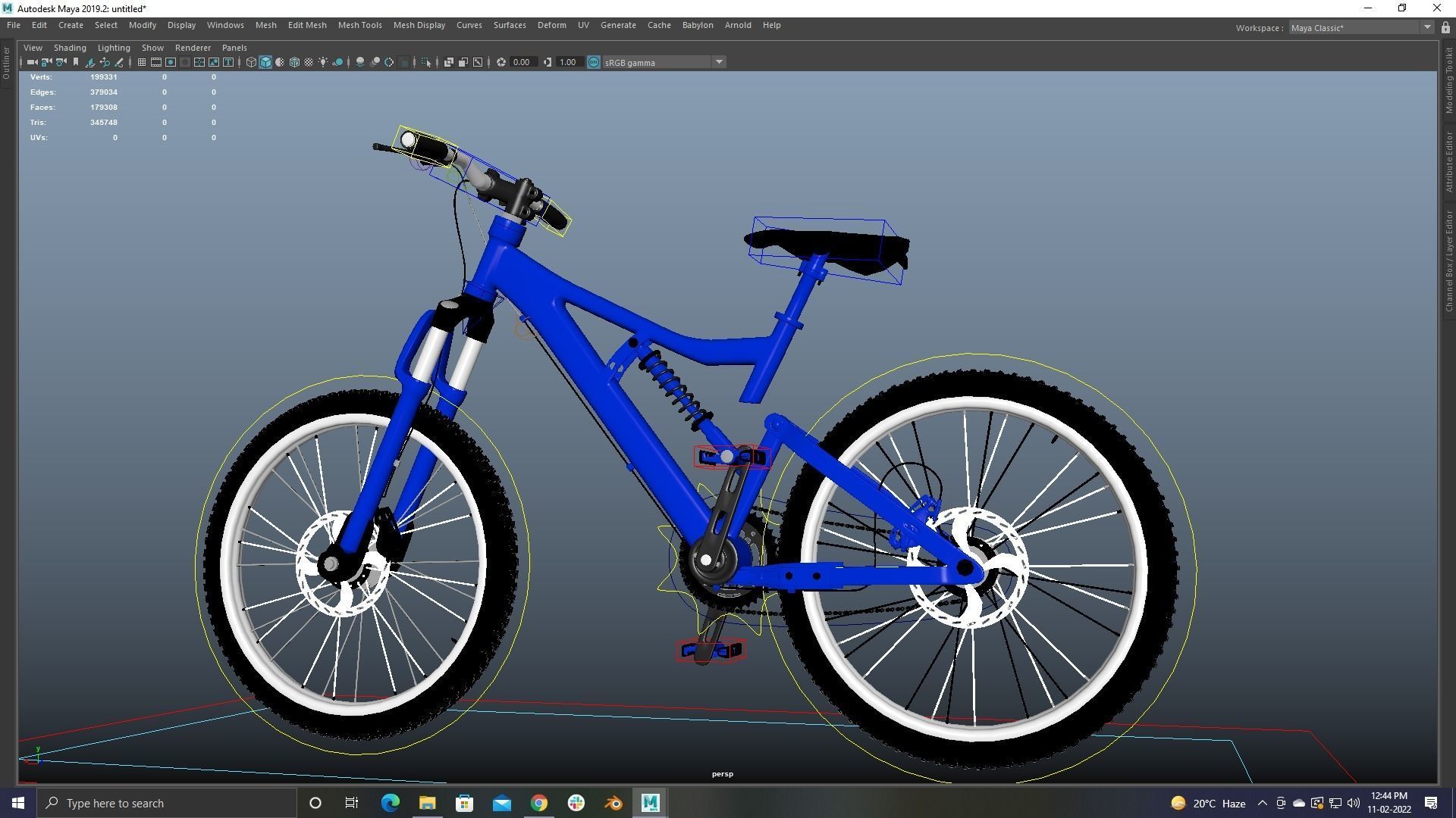 3D model 3D Bicycle Rig VR / AR / low-poly | CGTrader