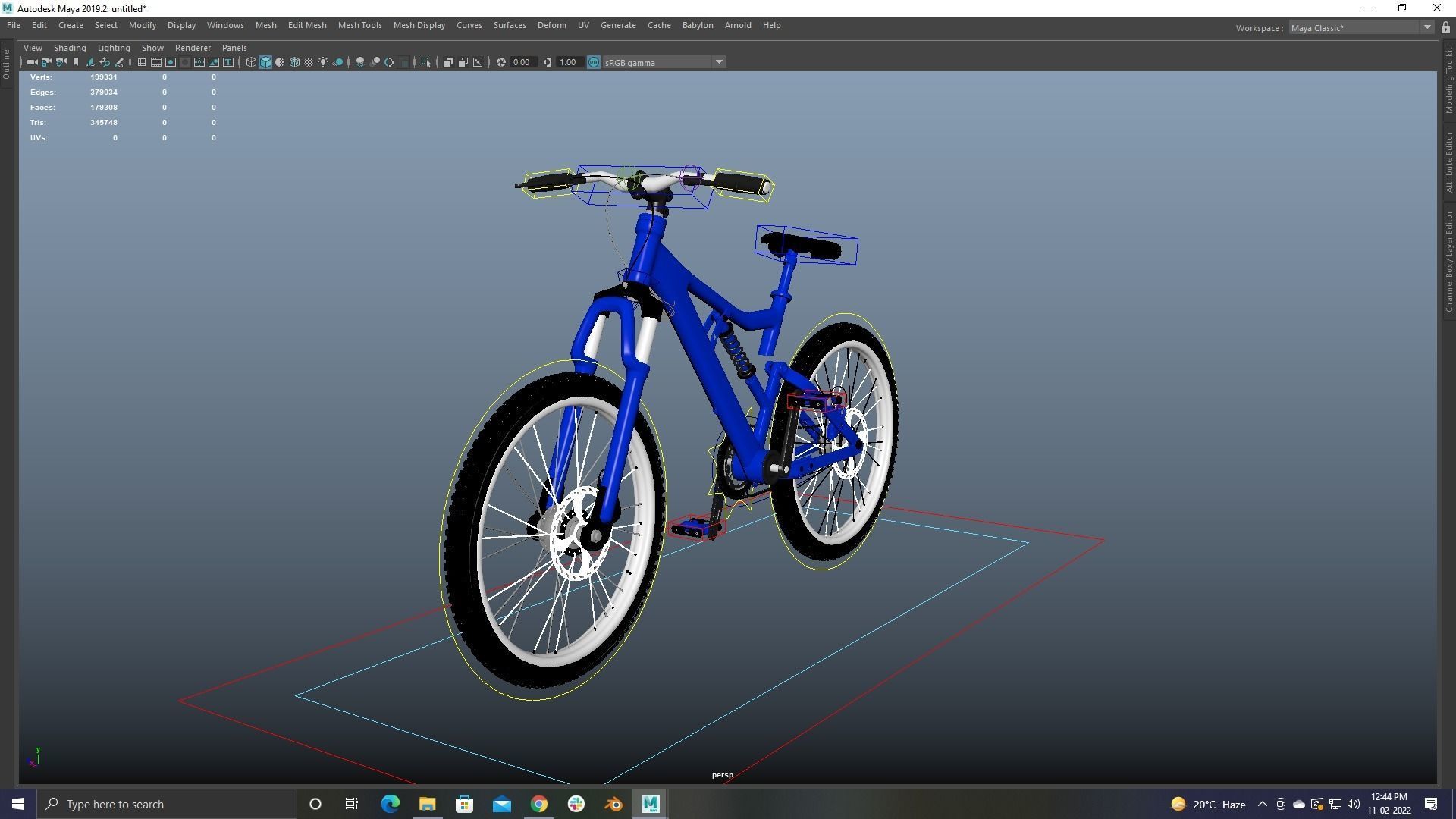 3D model 3D Bicycle Rig VR / AR / low-poly | CGTrader