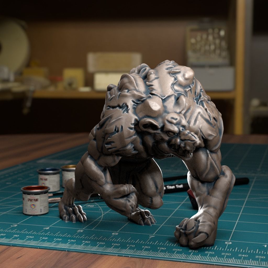 Rat Hyde - Pre-Supported 3D model 3D printable | CGTrader