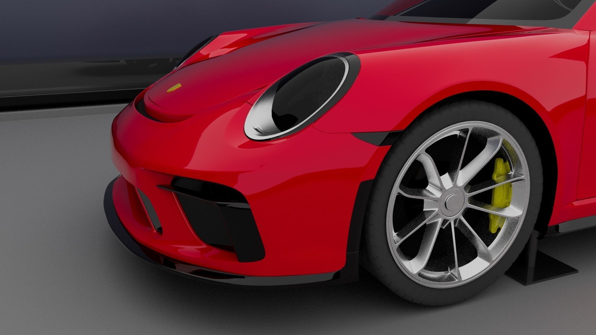 Porsche 911 GT3 3D model 3D model | CGTrader