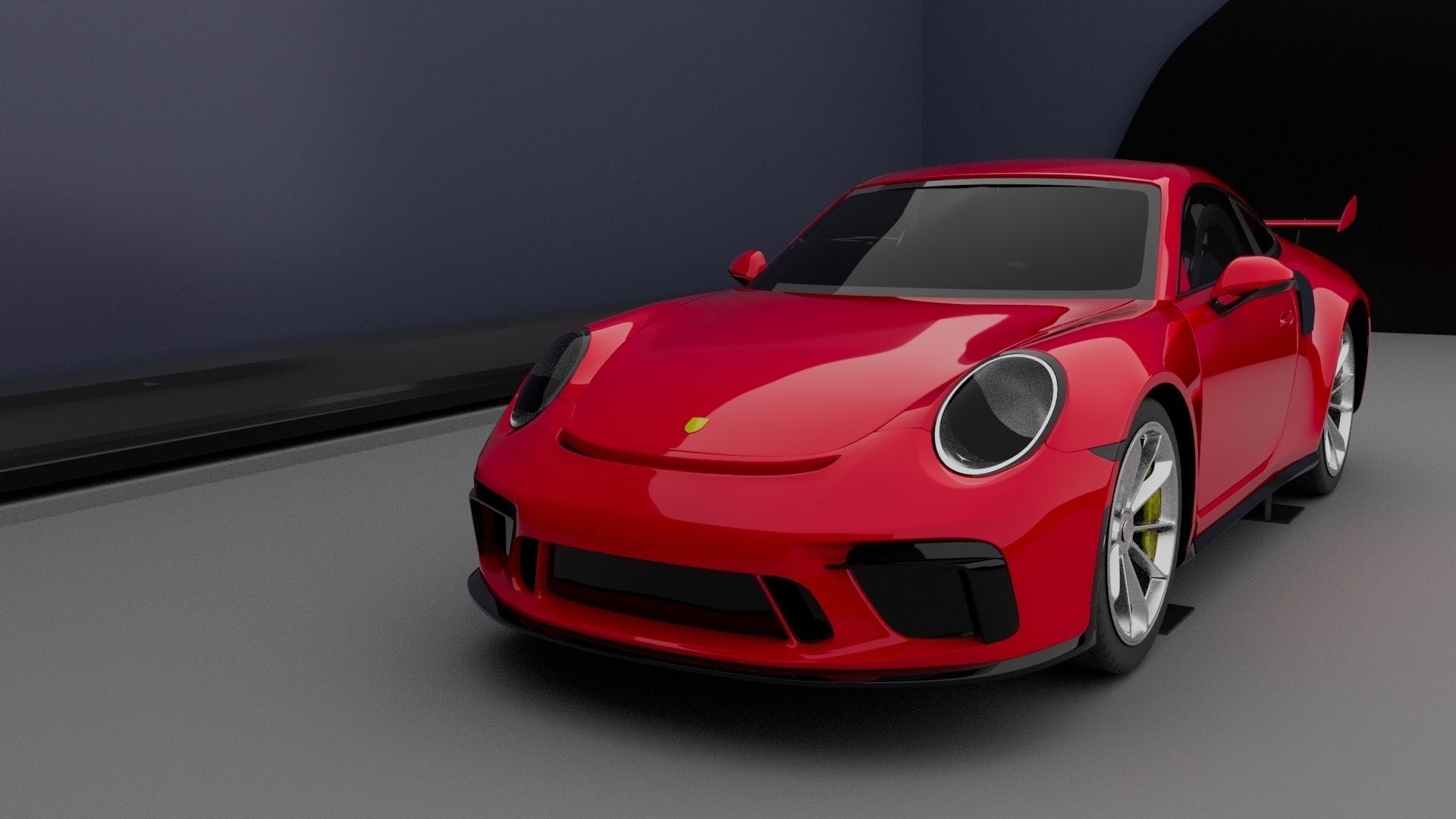 Porsche 911 GT3 3D model 3D model | CGTrader