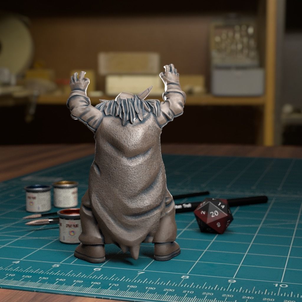 Knight Of Ni 05 - Pre-Supported 3D model 3D printable | CGTrader